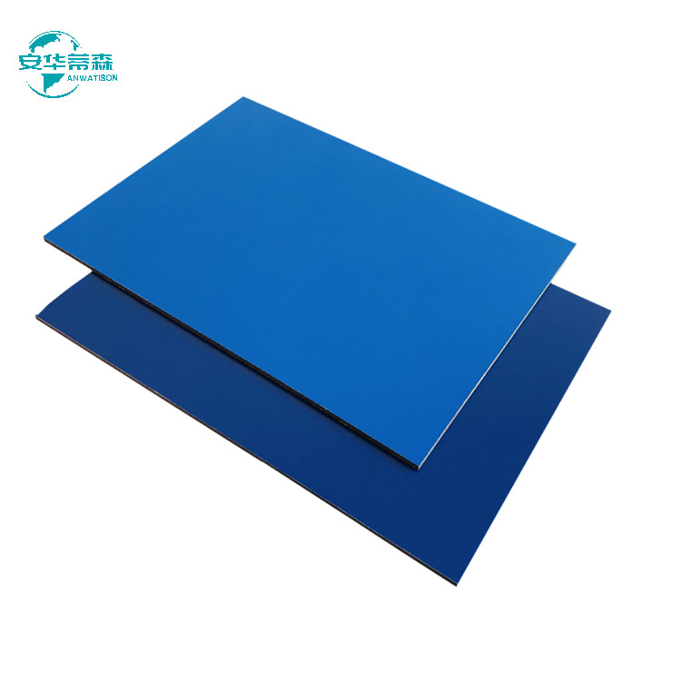 Nano Coating Fireproof ACP Panel Aluminum Composite Panel Solid Color ...