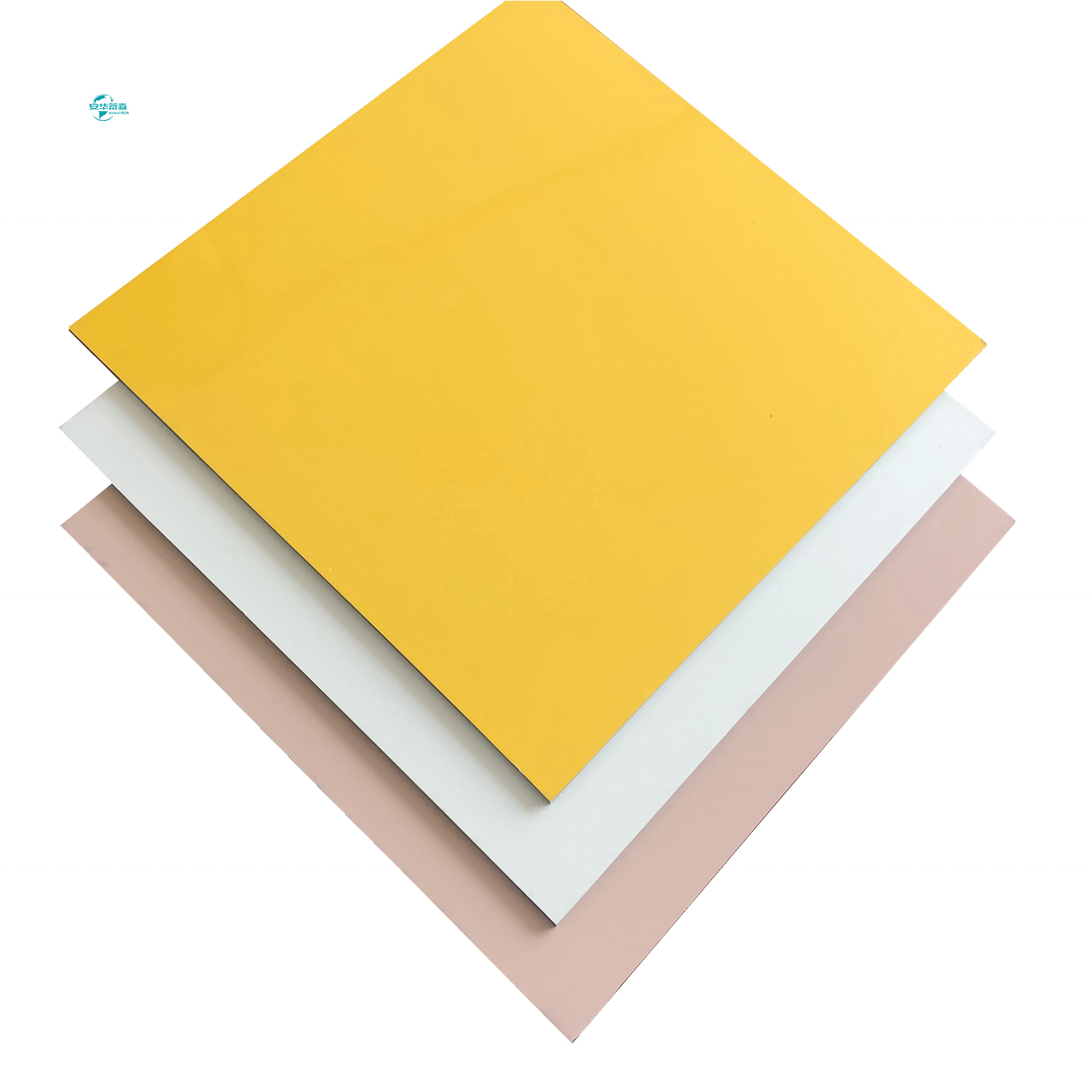2-6mm 8x4 Glossy PE/PVDF Coated ACM ACP Aluminium Composite Panel ...